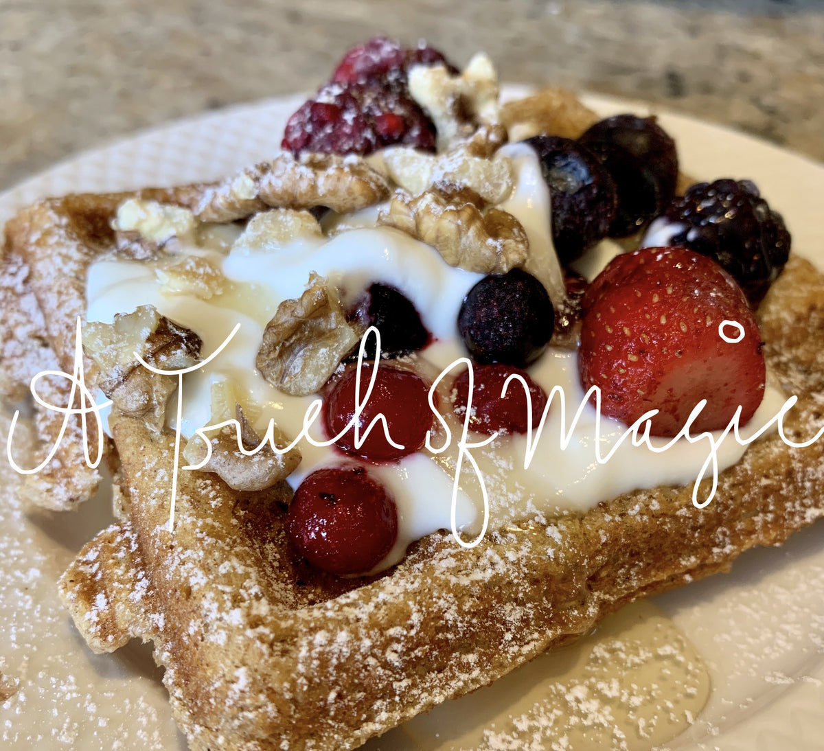Waffly Versatile Wholewheat Waffles by A Touch of Magic — Bakeworld.ie