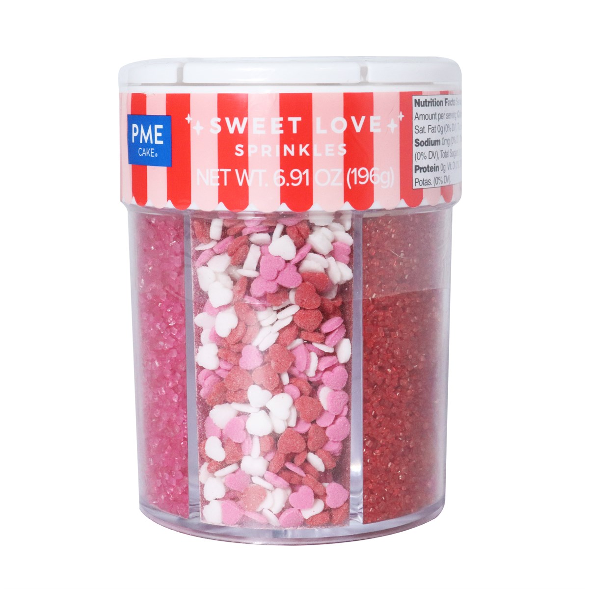 PME 6-in-1 Valentines Sprinkle Set - Sweet Love (196g) — Bakeworld.ie