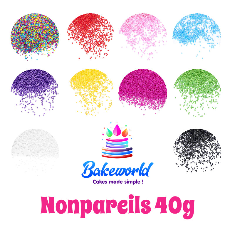 Nonpareils Choose Your Colour 40G — Bakeworld.ie
