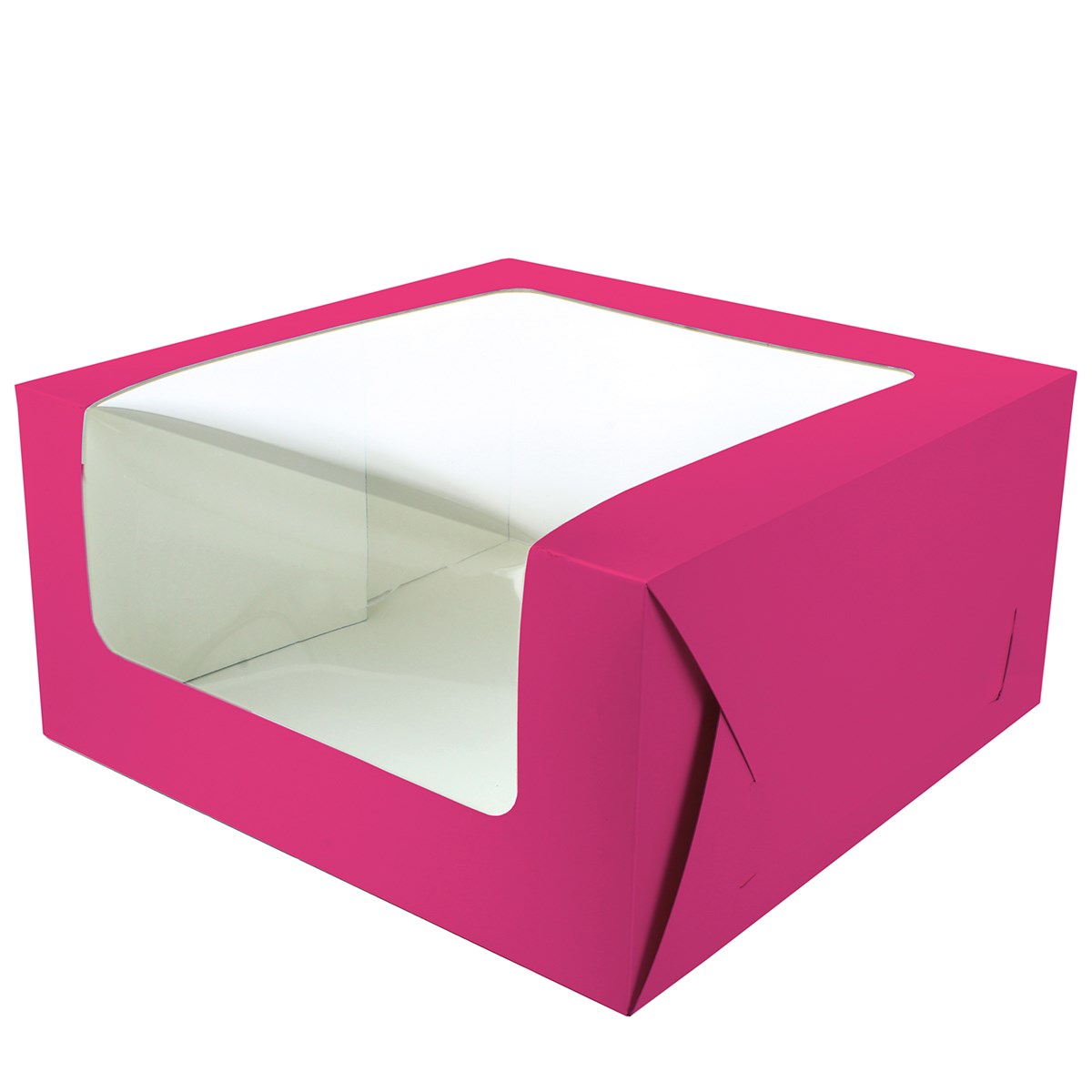 Brights - Hot Pink Cake Box - 10" X 5" — Bakeworld.ie